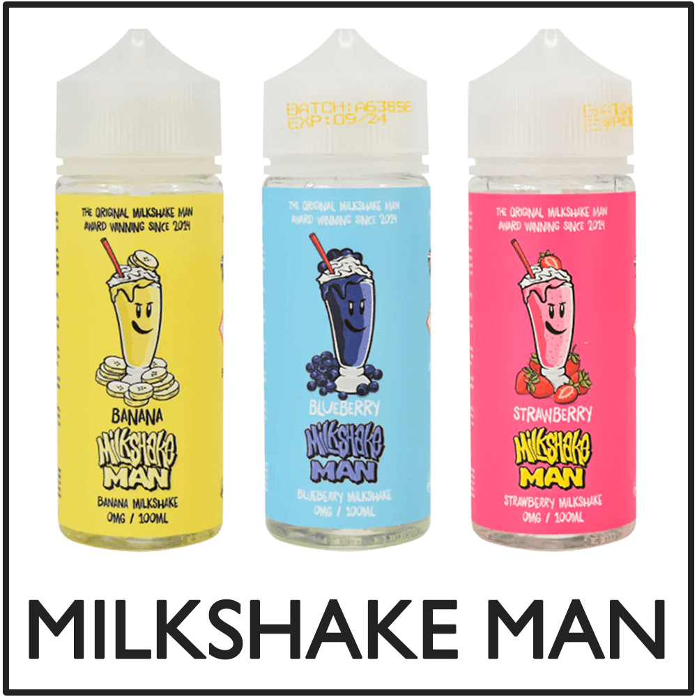 Marina Vapes Milkshake Man 100ml Shortfill – Lincolnshire Vapours