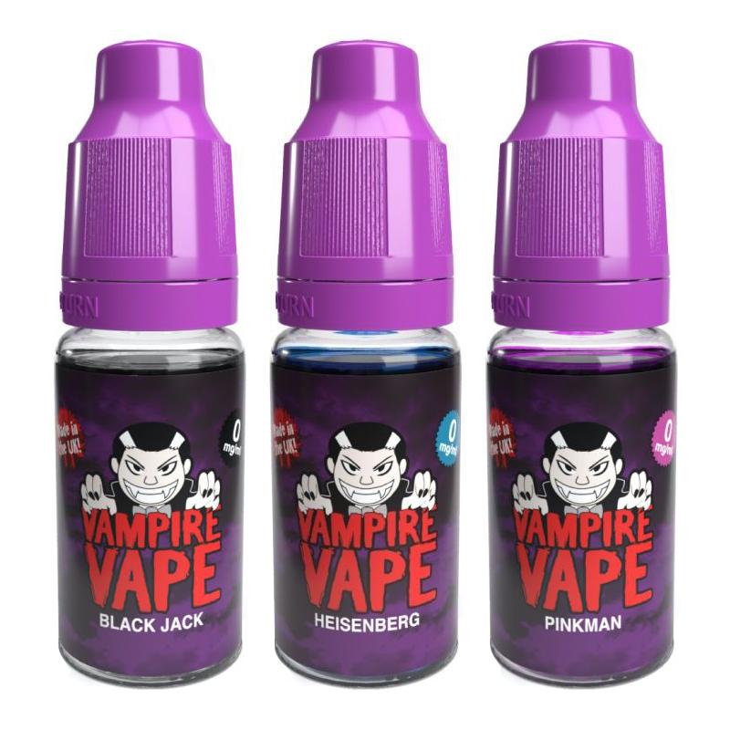 Vampire Vape 10ml E-Liquid | 5 For £10 – Lincolnshire Vapours